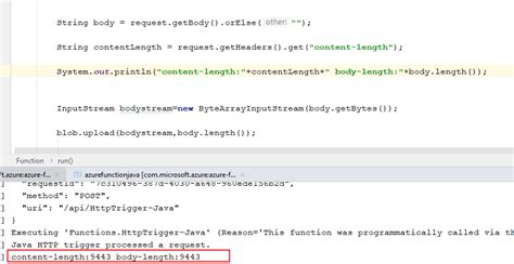 Uploading File From Browser To Azure Blob Storage Using Azure Function