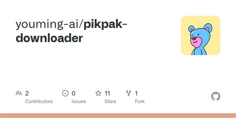Github Youming Ai Pikpak Downloader · Github