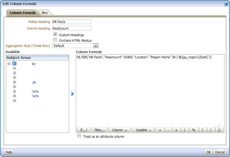Obiee Qanda Obiee 11g Presentation Variable Initialization In A Multi Select Prompt