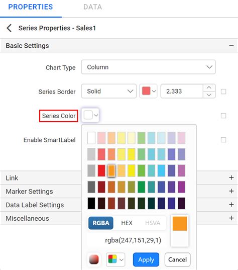 Chart Series Bold Reports Designer React Reporting