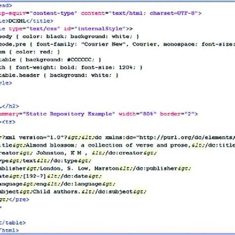 Keyword Distribution Based On Metadata In The Result Set For Query Download Table