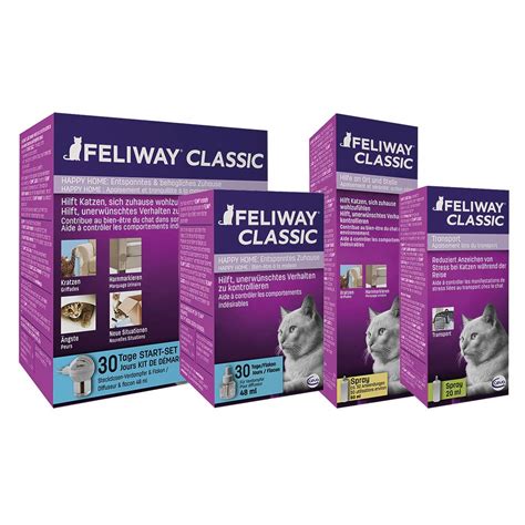 Feliway Classic Cat Calming Diffuser Kit For Cats 30 Day Starter Kit