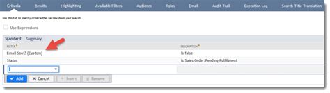 Netsuite Development Notes Scheduled Workflow Send Email Action