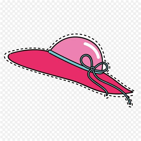红色手绘线稿帽子元素png图片素材下载图片编号8406218 Png素材网