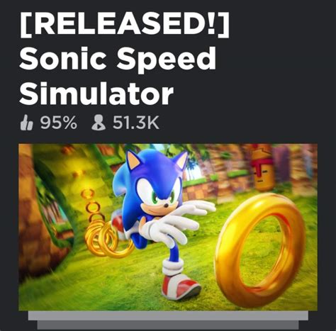 Sonic Speed Simulator Review The Gold Standard For Roblox Crossovers Roblox Amino