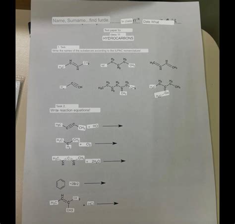 solved task 2 write reaction equations 4 2b 2