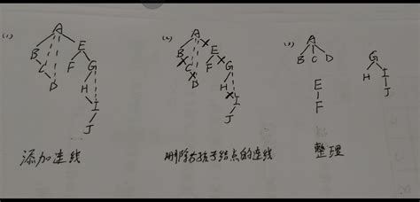 数据结构期末复习（ご） 二叉树，树，森林之间的转换 Csdn博客