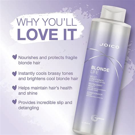 Joico Blonde Life Violet Conditioner Liter Planet Beauty