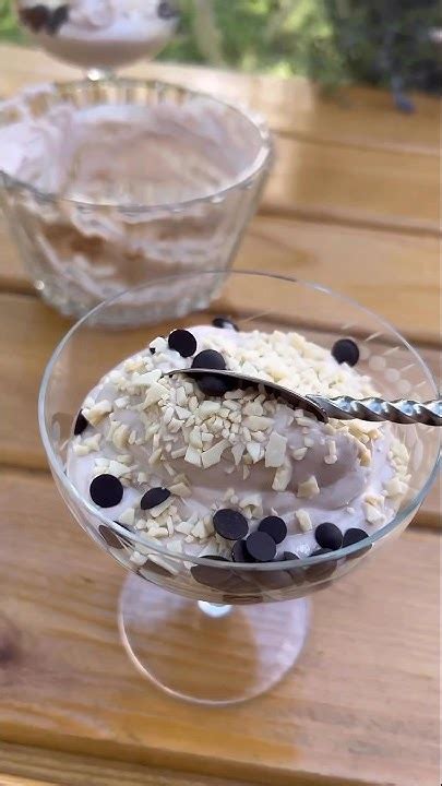 🍦იოგურტი შოკოლადის ფანტელებით ყველაზე მარტივად🍫 Youtube