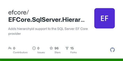 Ahmed S On Linkedin Github Efcoreefcoresqlserverhierarchyid Adds Hierarchyid Support To