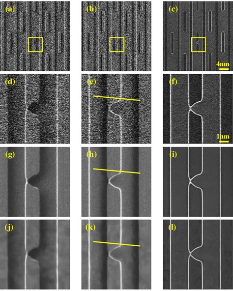Sem Microchip Images In Low High And Super Resolution Top Row