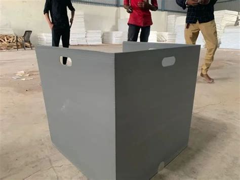 Dark Grey Pp Voting Compartment Sheet Thickness 3 Mm At ₹ 45 Piece In