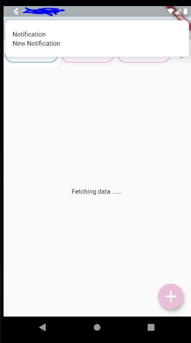 Flutter Fcm Cant Get A Pop Up Notification When App Is Running In Background Stack Overflow