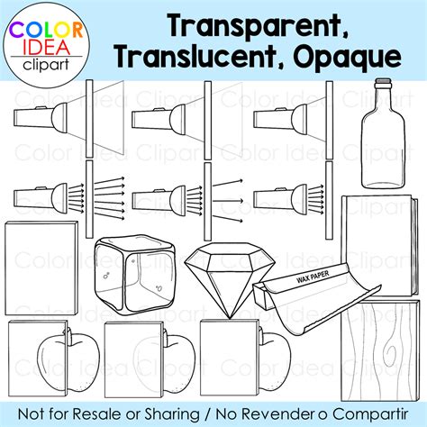 Transparent Transluscent Opaque Made By Teachers