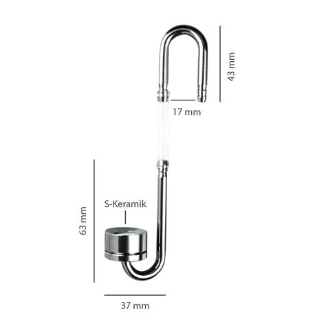 Flexibler Q Grow Co2 Diffusor Perfekt Für Jede Beckenhöhe