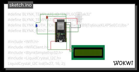 Blynk Led Wokwi Esp32 Stm32 Arduino Simulator