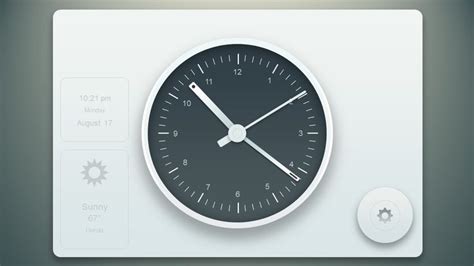 Animated PowerPoint Timer Analog Clock SlideModel Analog Clock
