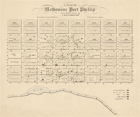 Melbournes Hoddle Grid City Of Melbourne
