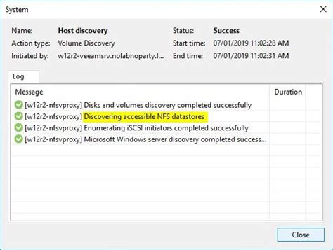 Veeam Configure Direct NFS Access Mode Nolabnoparty