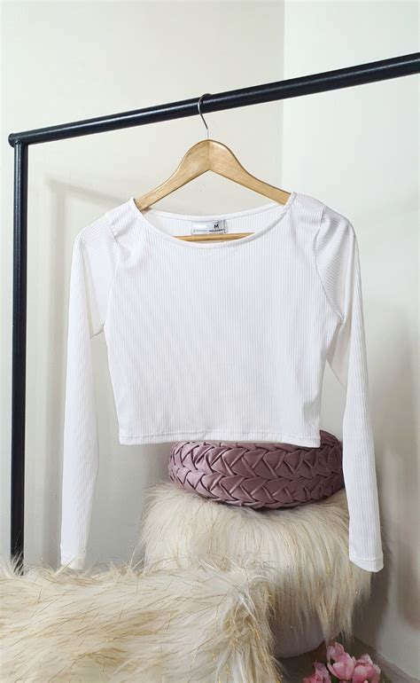 Crop Top Basic Pink Shop