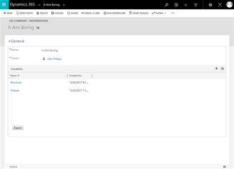 Dynamics 365 The Craziest Thing I Learned Lately It Aint Boring