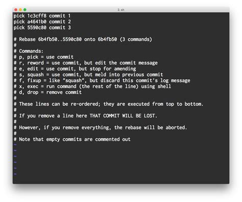 Git Rebase コマンドで複数のコミットを 1 つにまとめる Developersio