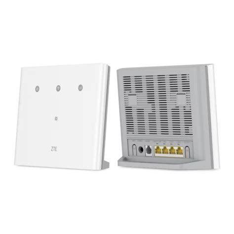 Zte Mf R Manuals Manualslib