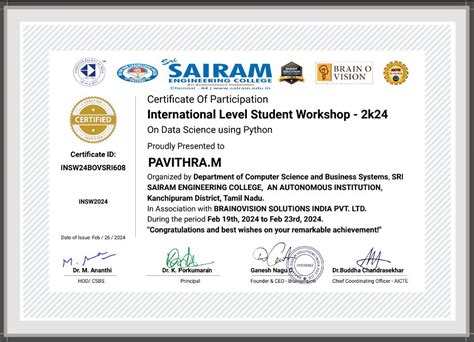 pavithra m on linkedin datascience python machinelearning