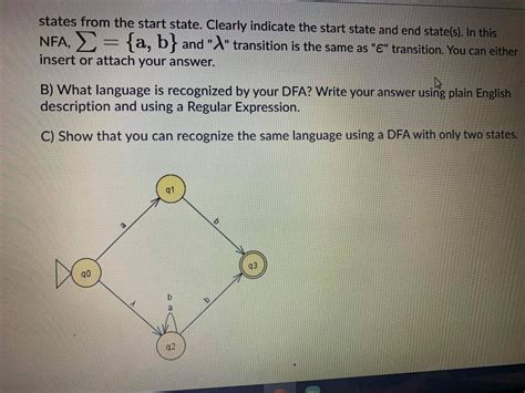 Solved Given The Following NFA A Use The Subset Chegg Com