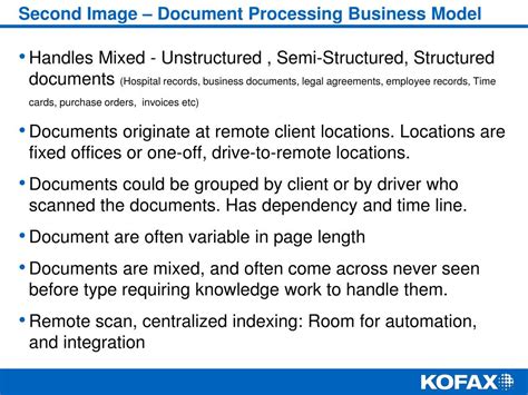 Ppt Document Processing Automation Using Kofax Capture And Transformation Modules Powerpoint