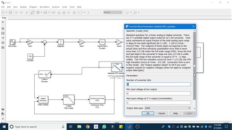 Fm To Ad To Da To Demodulation On Simulink Matlab Youtube