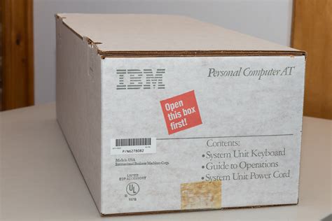 Brand New Factory Sealed In Retail Box Ibm Model M Square Silver Logo 1390131 From ~1988 Brand