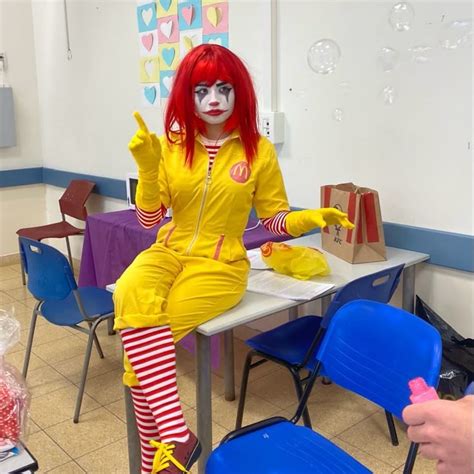 Diy Ronald Mcdonald Costume Womens Create Your Own Look