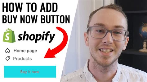 How To Add Buy Now Button On Shopify Product Home Page YouTube
