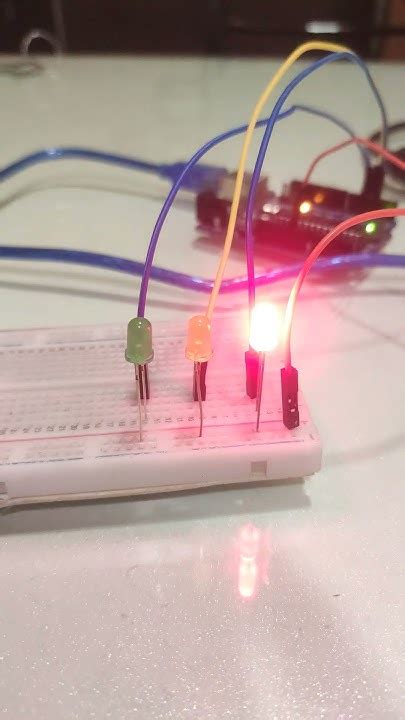 Traffic Light Shorts Youtubeshorts Yshorts Arduinotraining Electronics Iot Youtube