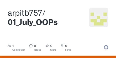 Github Arpitb75701julyoops