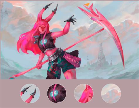 концепт арт персонажа Behance