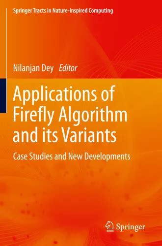 Applications Of Firefly Algorithm And Its Variants 37200 Picclick Au