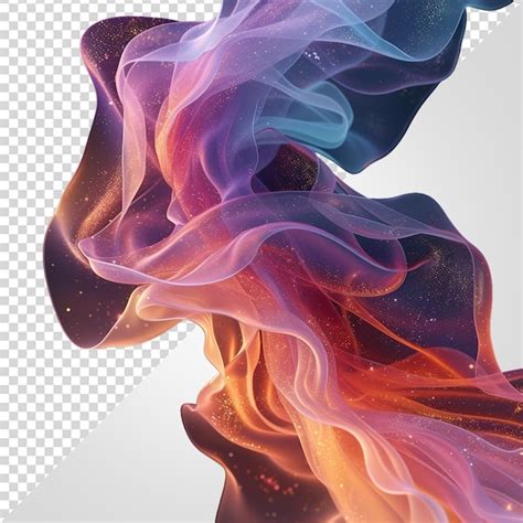 3d Colorful Dynamic Shape Premium Ai Generated Psd