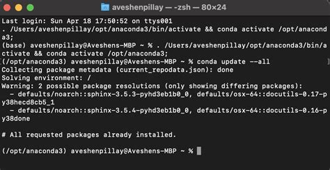 Python Anaconda Navigator Not Refreshing Packages That Have Been Updated With Terminal Stack