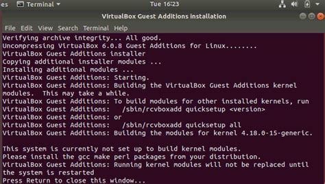 How To Add Guest Features To Your Virtualbox On Ubuntu 1804
