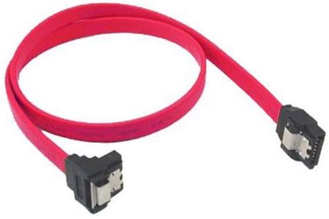 Кабель Sata 90° 0 5m Atcom Red 10108 купити в інтернет магазині Ktc ціни відгуки