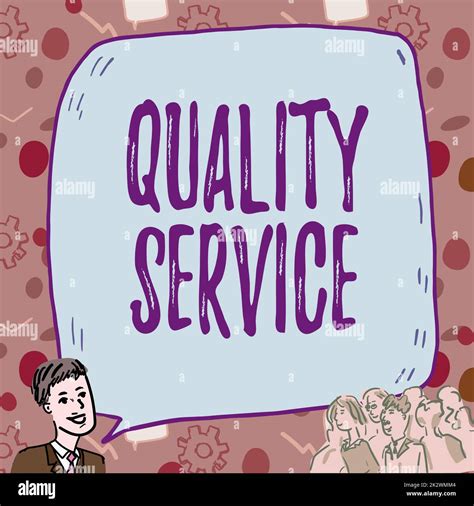 Writing Displaying Text Quality Service Business Idea How Well