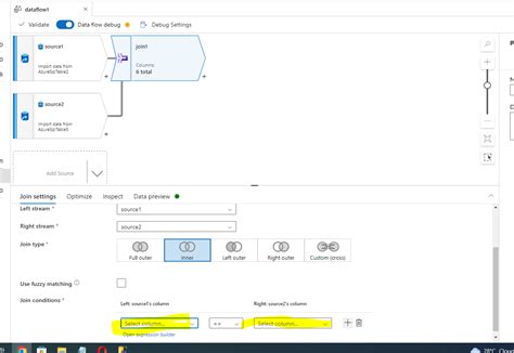 how to add a conditional expression in azure dataflow window