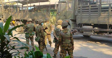 Dvb နမ်တိန့်ရွာအနီး စစ်တပ် မိုင်းဆွဲခံရ၊ စစ်ယာဉ်တန်း ပစ်ခတ်မှုကြောင့် မိုးမောက်က ကလေး ၁ ဦး ဒဏ်ရာရ