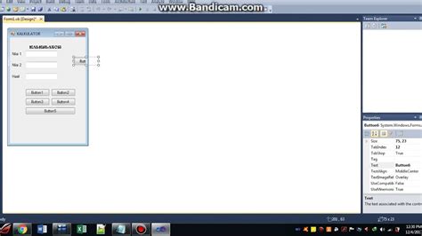 Tutorial Membuat Kalkulator Sederhana Menggunakan Microsoft Visual