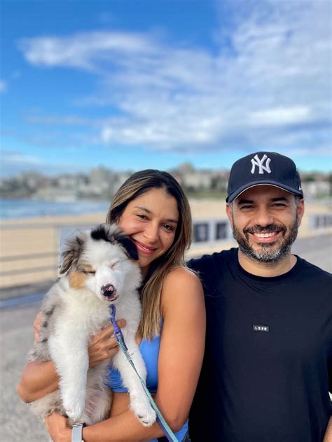 Katherine Garizao And Savva Selia With Millie — Bondi Observer