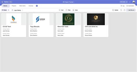 Project Tracker Template Free Customizable Zoho Tables