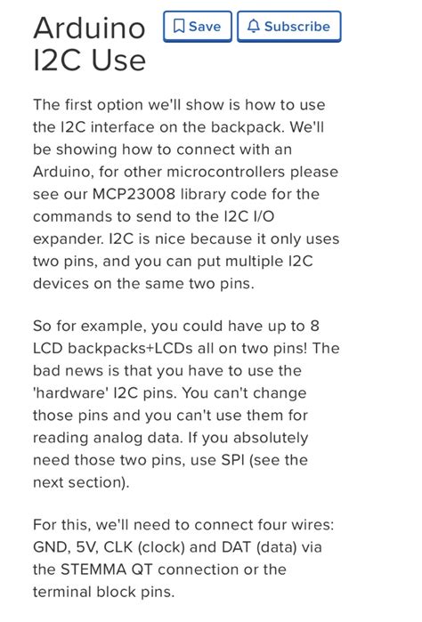 my 12c spi lcd backpack for 3v 5v is not working interconnect