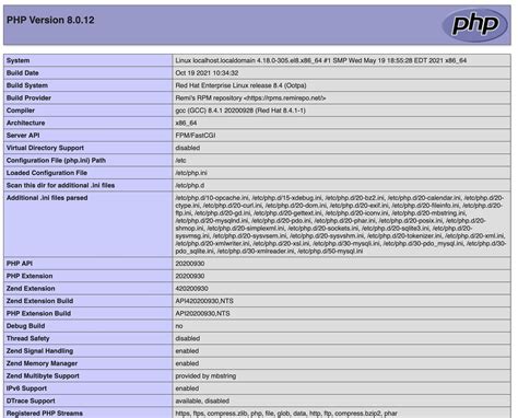 AlmaLinux 8 4 Minimal に PHP8 0をインストール島一ブログ